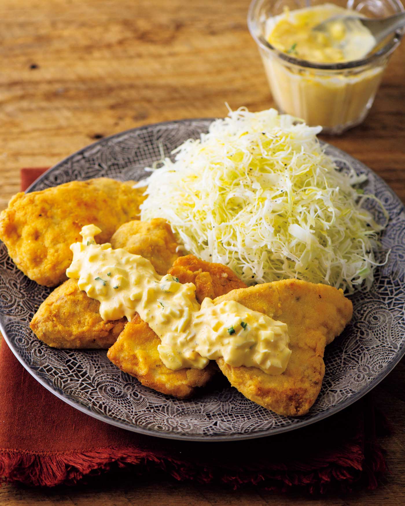 [写真](1ページ目)おからパウダーでダイエット「お魚フライ」。たくあんタルタルソースが絶品 | ESSEonline（エッセ オンライン）