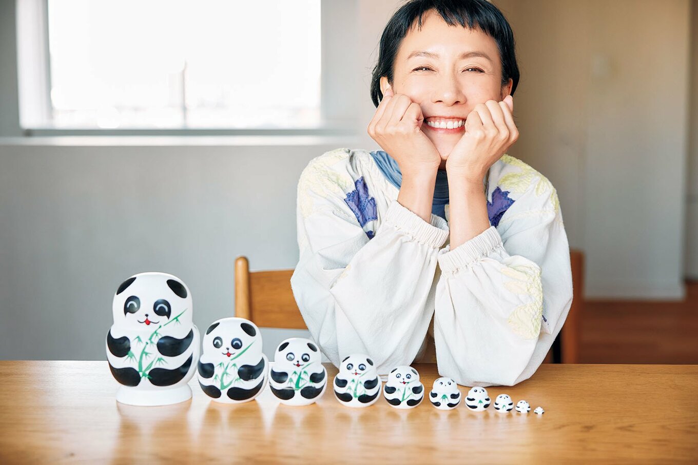 [写真](1ページ目)モデル歴30年以上。50代を迎えたはなさんに訪れた体の変化と「あがかず、もがかず、受け入れる」理由 | ESSEonline（エッセ オンライン）