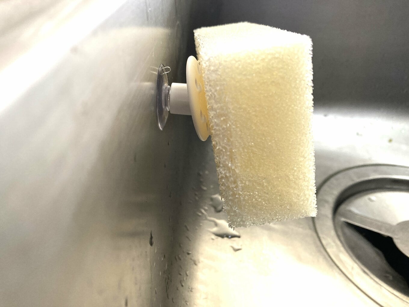 スポンジホルダーはダイソー110円のこれがいい。斜め置きで水きれも抜群 | ESSEonline（エッセ オンライン）