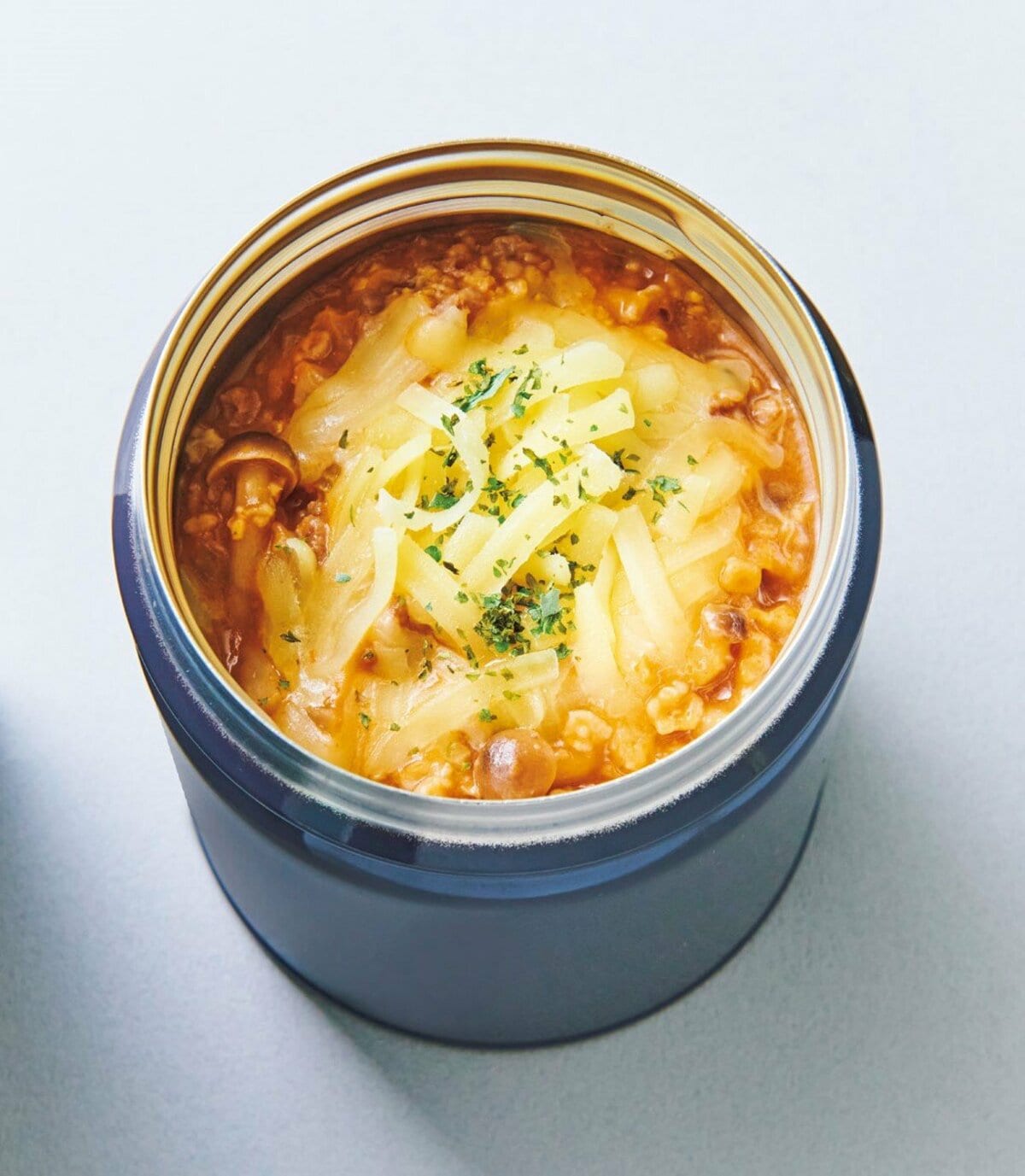 オートミールでスープジャー弁当。3分煮るだけで簡単、腹もちOK | ESSEonline（エッセ オンライン）