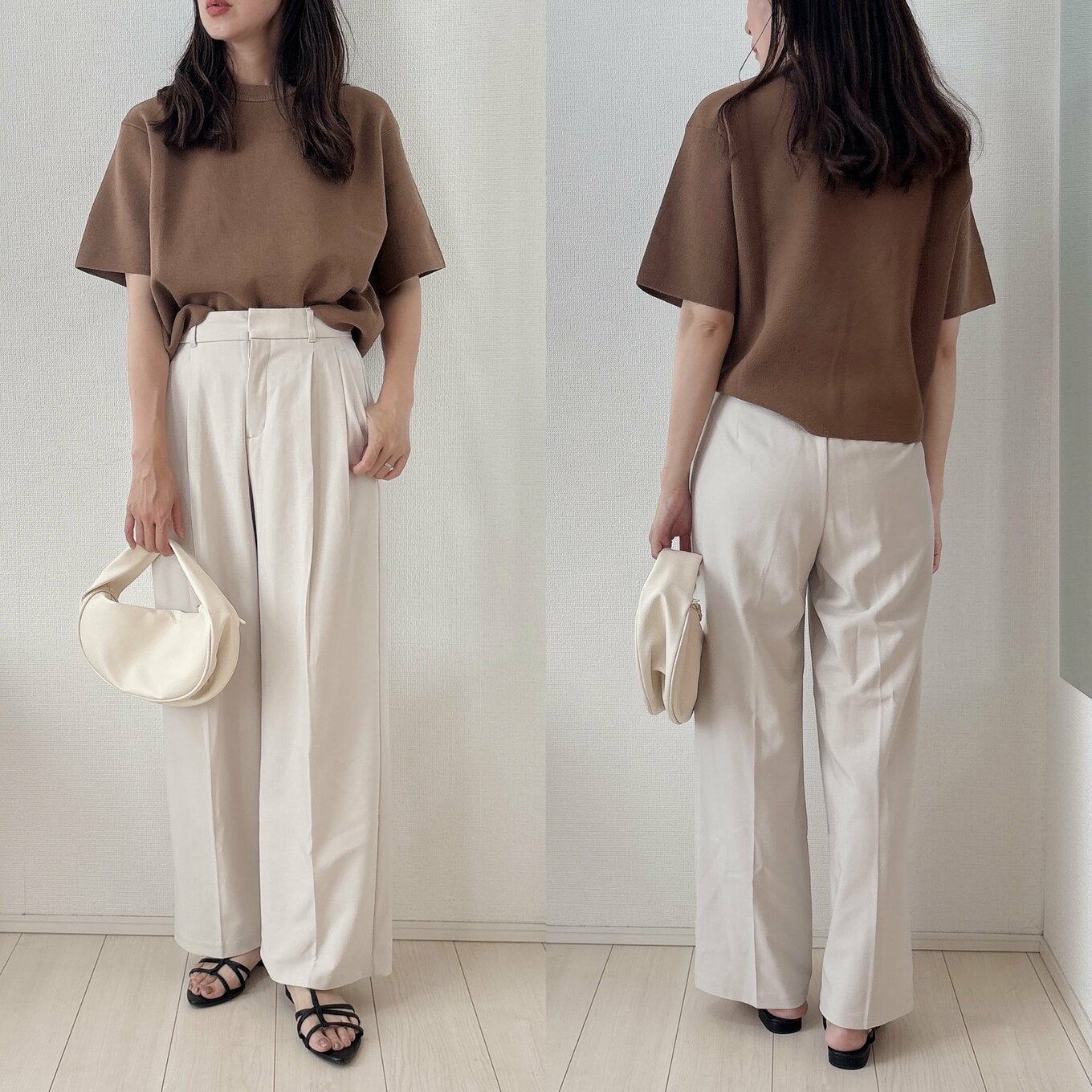 アラフォーが「ユニクロ新作ニット」に大興奮。Tシャツより上品に見えて2990円 | ESSEonline（エッセ オンライン）