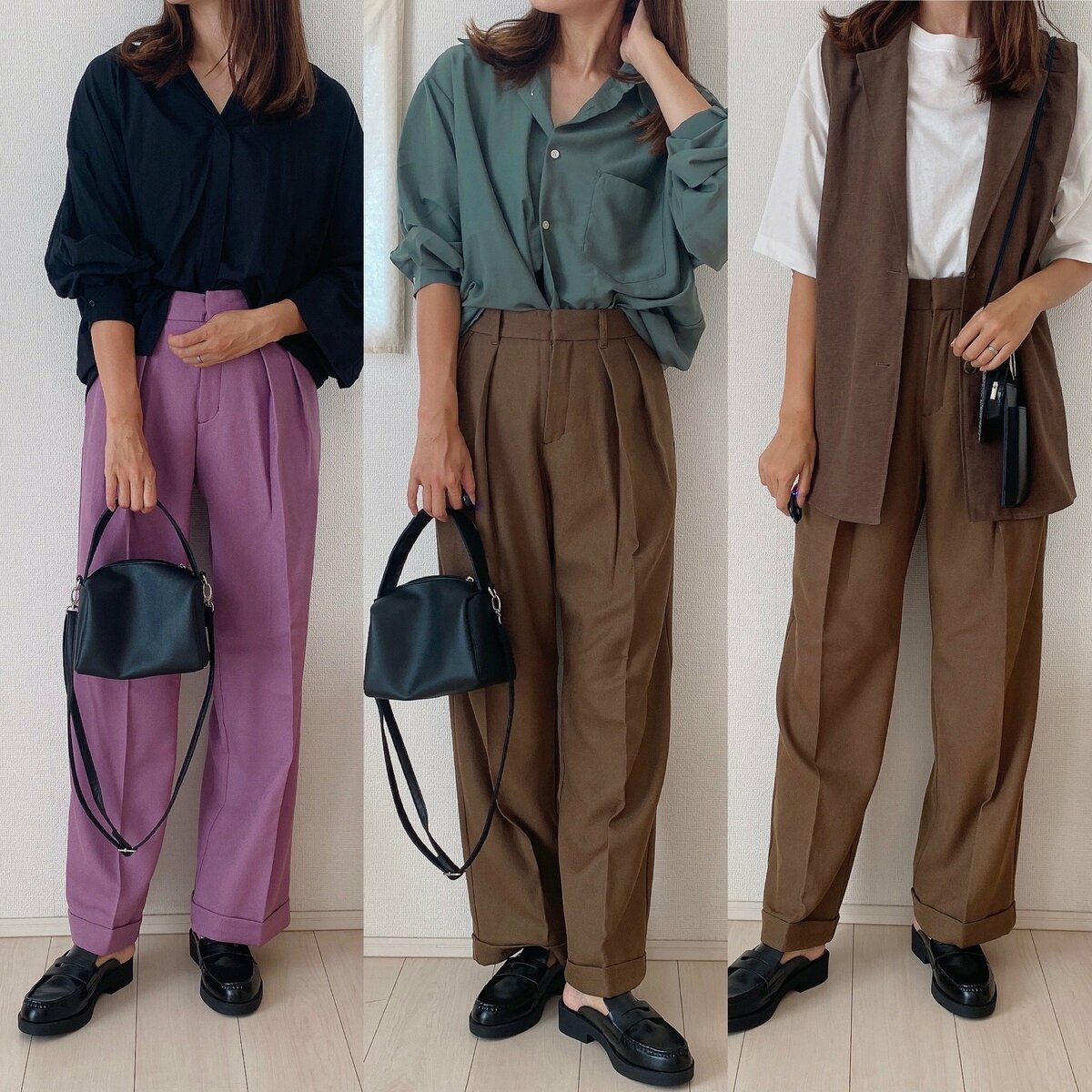 40代の体型カバーに。GUの1990円ワイドパンツは売りきれ注意 | ESSEonline（エッセ オンライン）