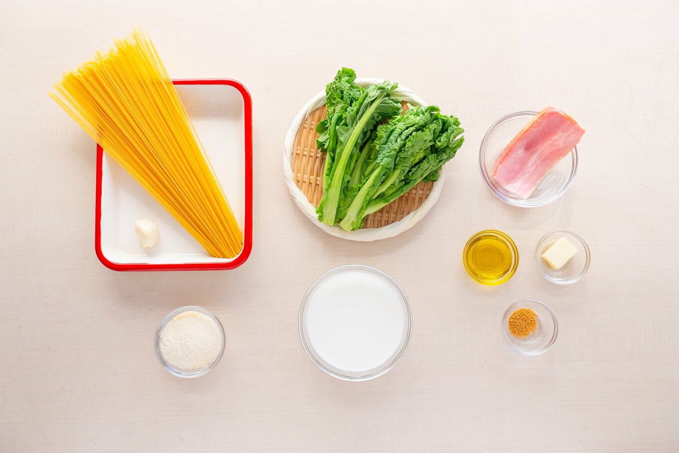 [写真](1ページ目)春の訪れを感じる「菜の花の濃厚クリームパスタ」。生クリームなしでもコクがたっぷり | ESSEonline（エッセ オンライン）