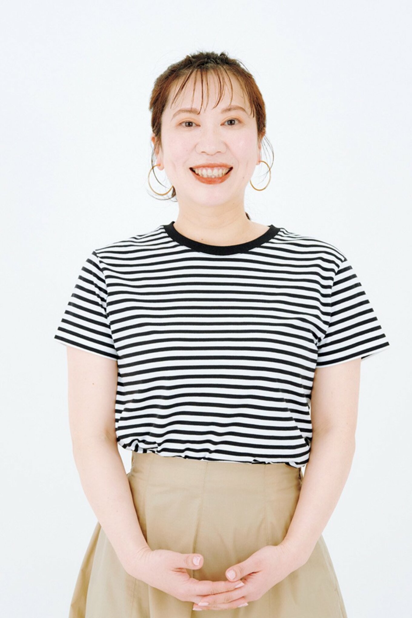 [写真](1ページ目)40代50代、ボーダー服は「細めor太め」どっちがいい？老け見え回避のコーデ術2つ：2025年6月トップ10 | ESSEonline（エッセ オンライン）