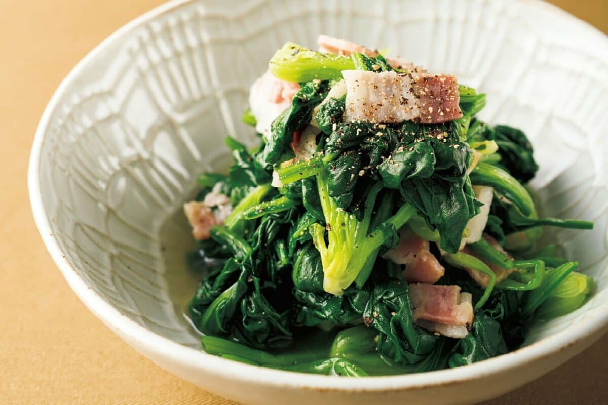 料理家絶品の「ほうれん草」ストック。朝から晩までおいしく野菜を食べられるレシピ | ESSEonline（エッセ オンライン）