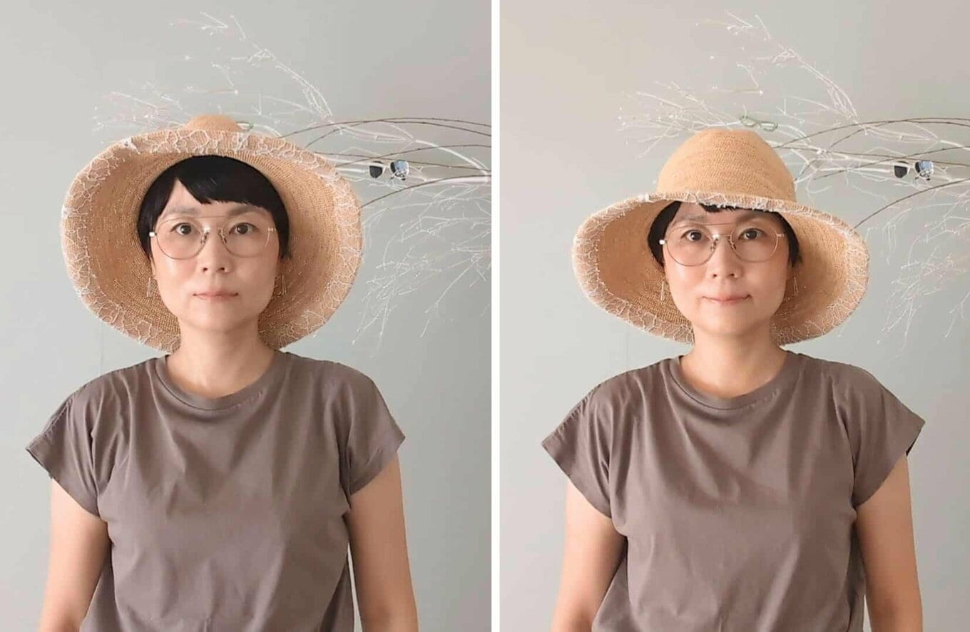 3ステップで「風の日でも脱げない」帽子のかぶり方。100円ショップのアイテムが大活躍！ | ESSEonline（エッセ オンライン）