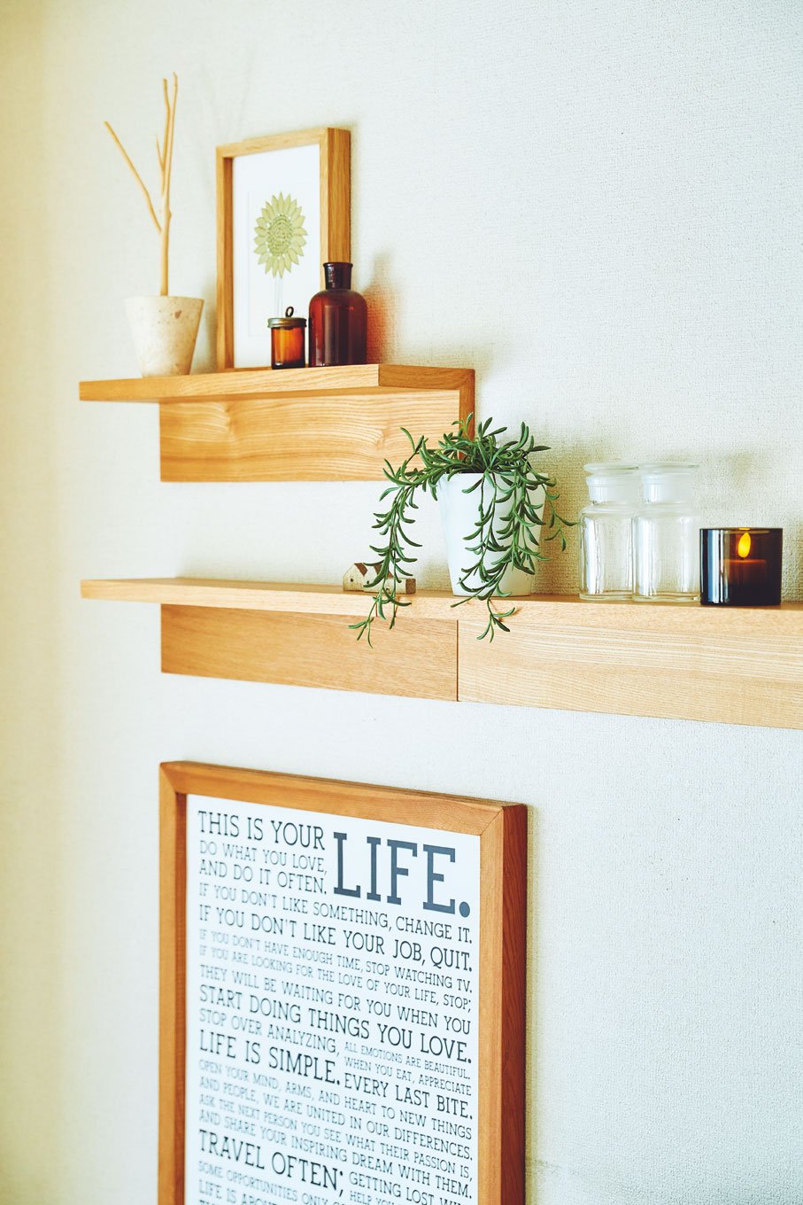 無印良品の元店員が激推し「壁に付けられる家具」。あきスペースが収納に | ESSEonline（エッセ オンライン）