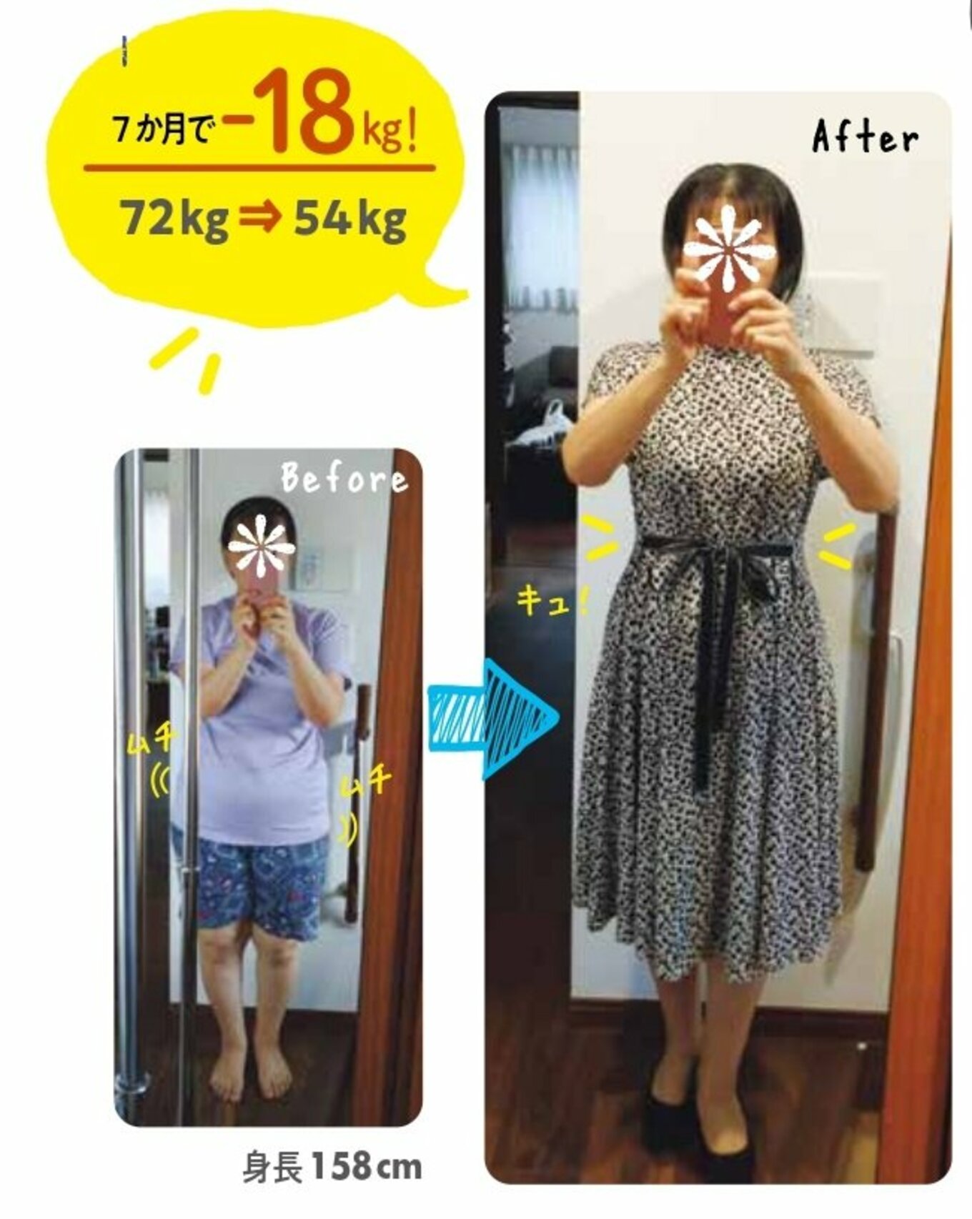 [写真](1ページ目)料理が苦手な50代が7か月で18kgやせた食事。運動なしで下半身やせにも成功 | ESSEonline（エッセ オンライン）