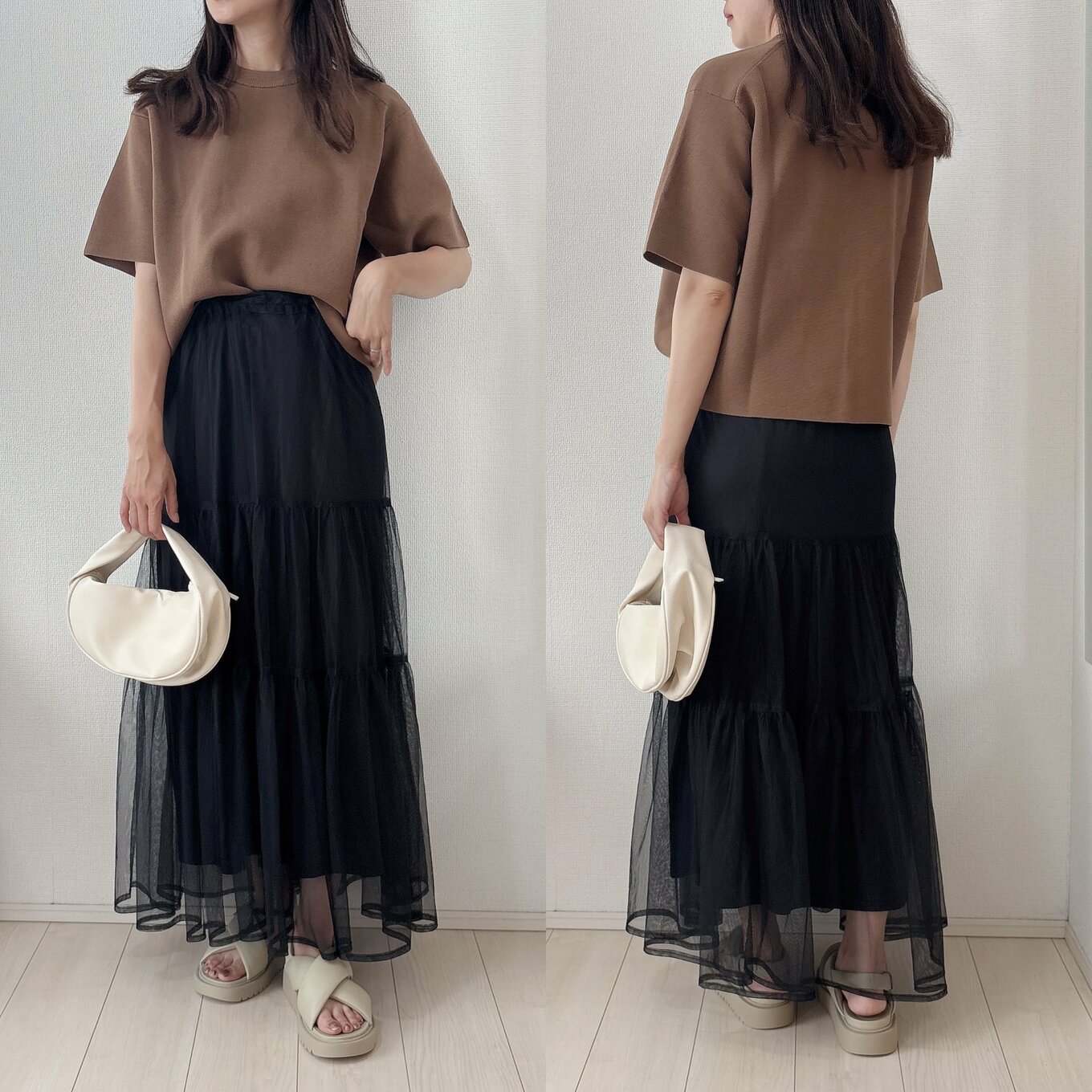 アラフォーが「ユニクロ新作ニット」に大興奮。Tシャツより上品に見えて2990円 | ESSEonline（エッセ オンライン）