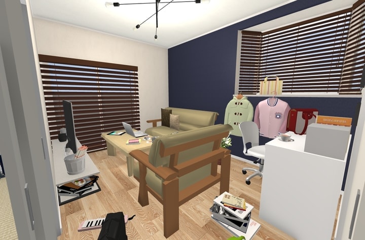 4人家族2DKの団地暮らし。小学校入学に備えて子ども部屋を作るには？ | ESSEonline（エッセ オンライン）