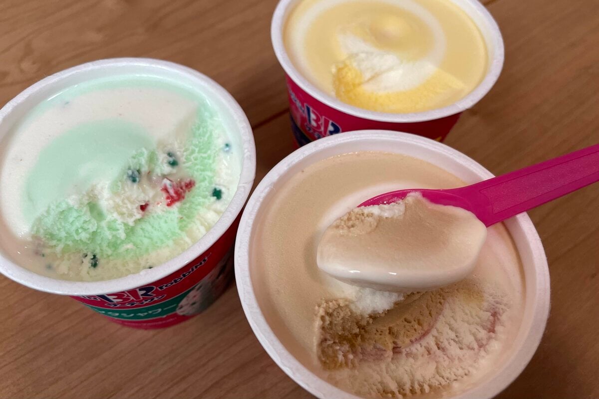 サーティワンがコンビニで買える！ホッピングシャワーから限定バニラまで3種食べ比べ | ESSEonline（エッセ オンライン）